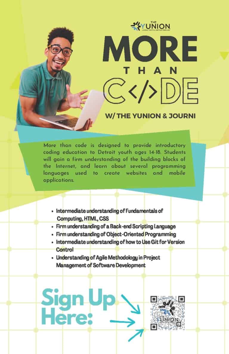 More Than Coding – The Yunion, Inc More Than Coding – The Yunion, Inc